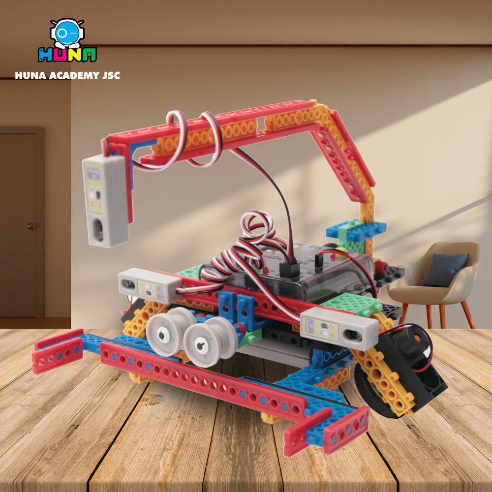 Bộ Sản Phẩm Lắp Ráp Robot Huna Science Class II - HUNA