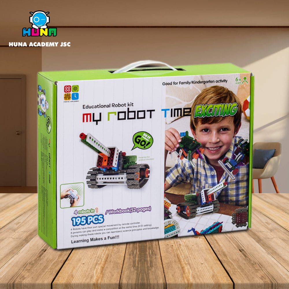 Bộ Lắp Ráp Robot Exciting Của My Robot Time Hàn Quốc