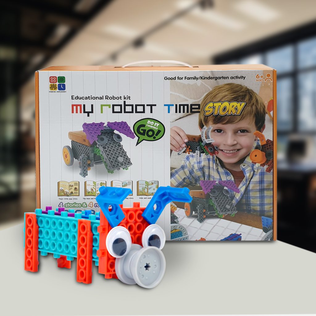 Bộ Sản Phẩm Lắp Ráp Robot Story Của My Robot Time (Mrt) Hàn Quốc - Học ...