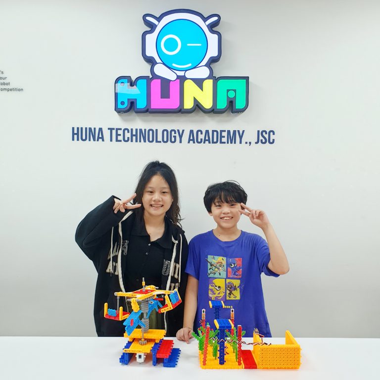 Bộ Sản Phẩm Lắp Ráp Robot Huna Science Class II - HUNA